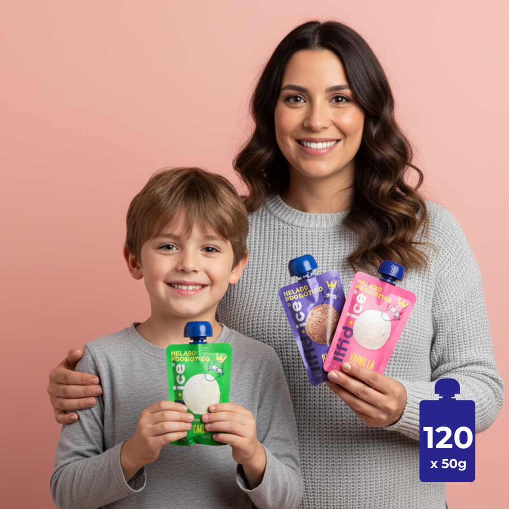 Mix Vainilla - Cacao - Manzana | 120 Pouches – Bifidice